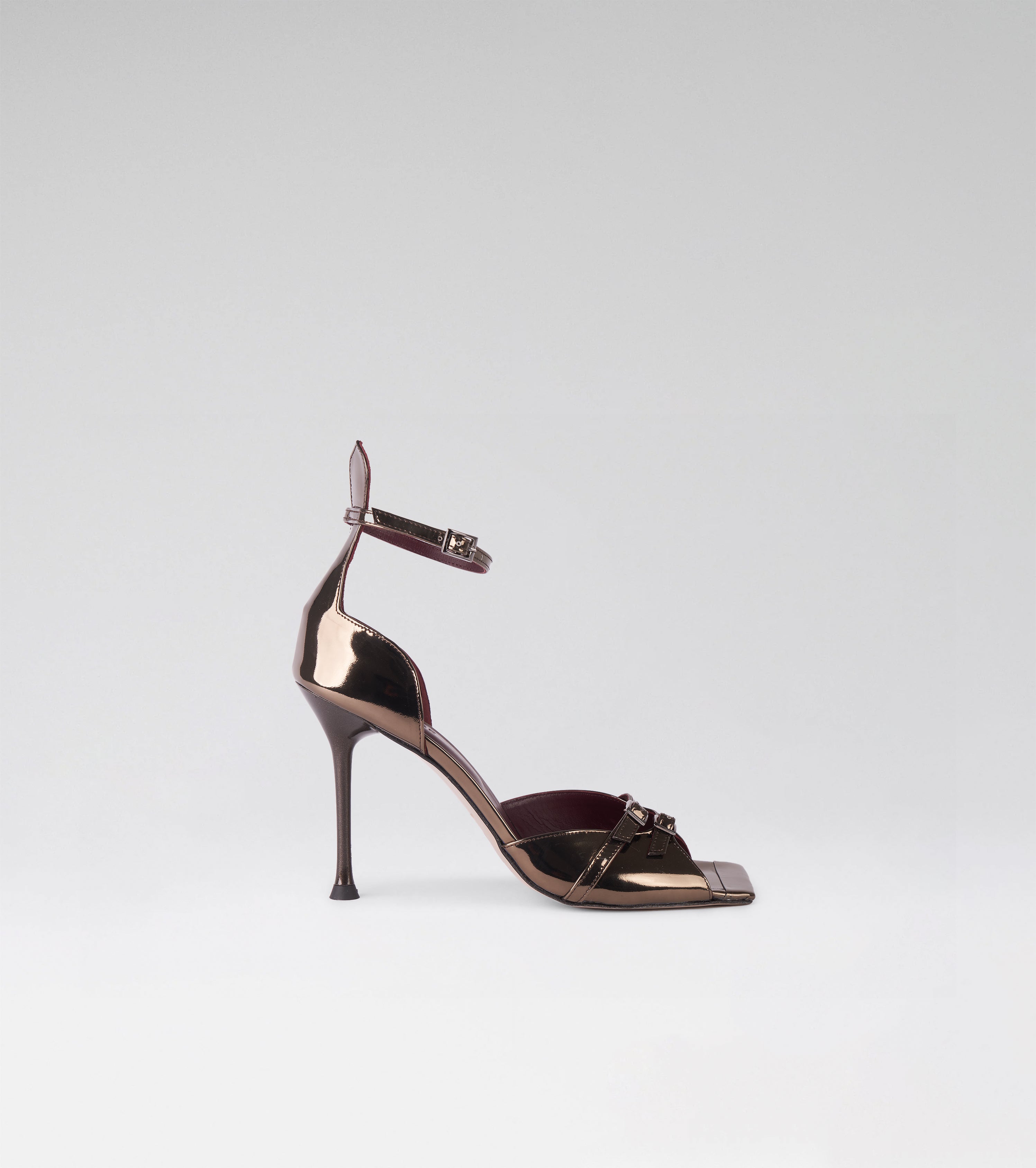 ABBIE High Heel Sandals | Bronze | MOROBÉ