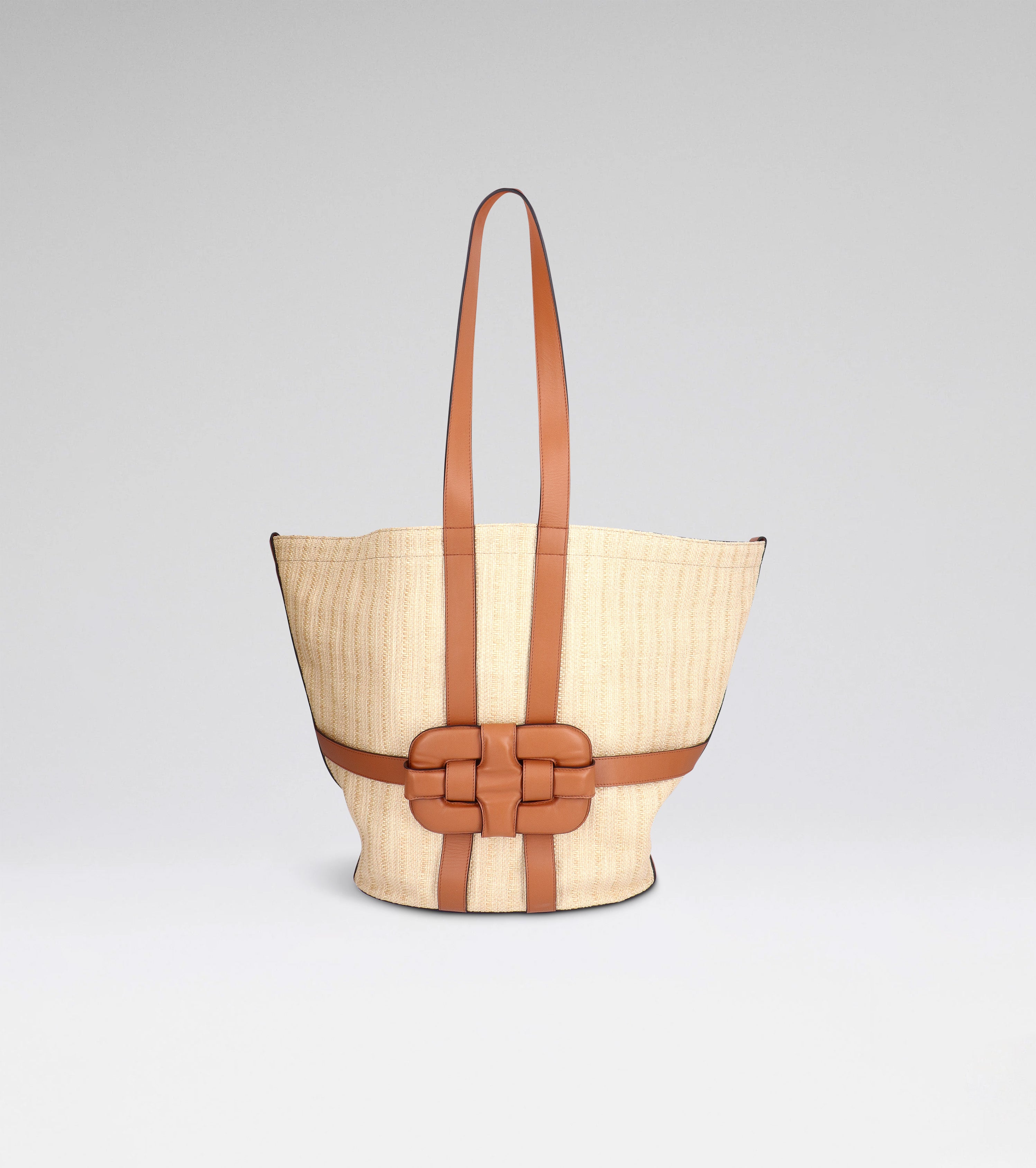 Bags LE VOYAGER 01 CAMEL+ RAFFIA NAT. – MOROBÉ